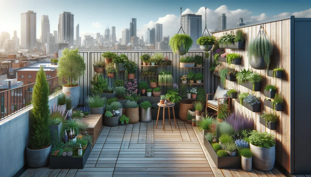 Small Space Rooftop Garden Hacks - Stay Green Garden