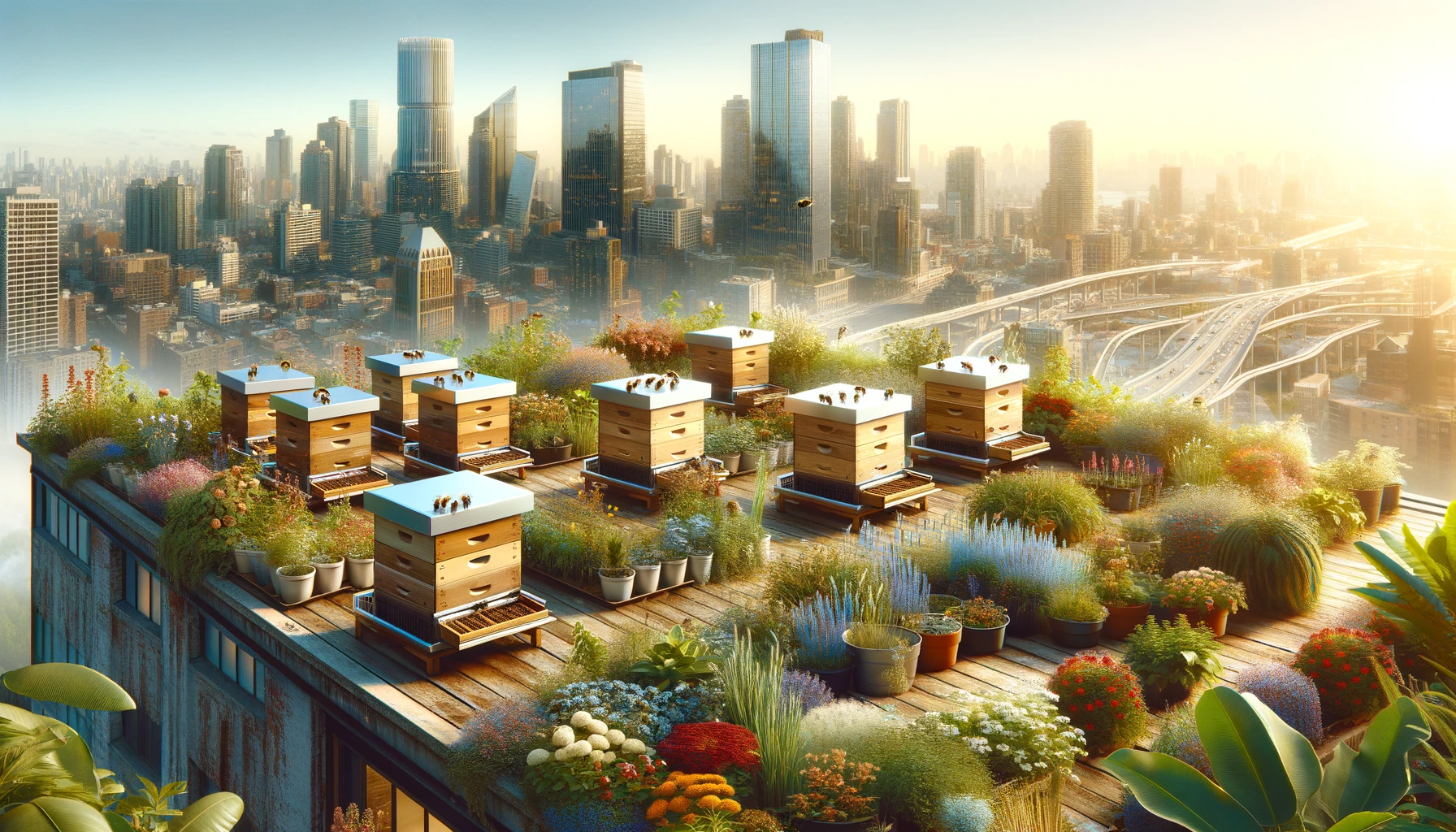 Urban Beekeeping on Rooftops: Easy to Bee Amazing - Stay Green Garden