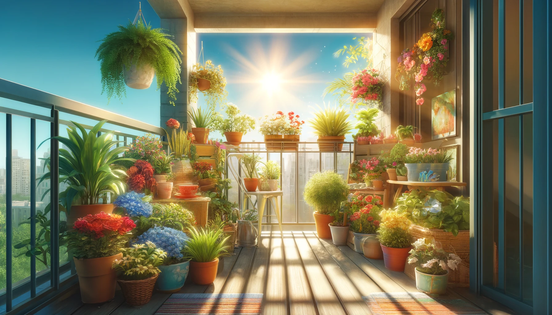 Discover the Best Plants for a Sunny Balcony Garden - Stay Green Garden