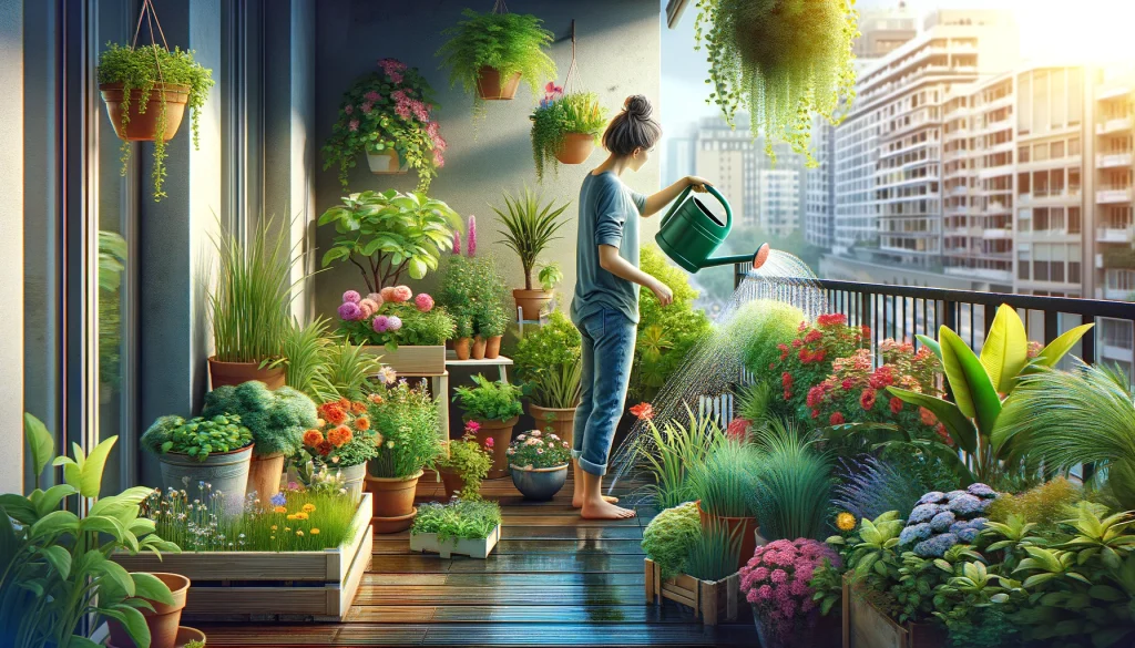 Balcony Watering: 9 Easy Tips and Tricks - Stay Green Garden