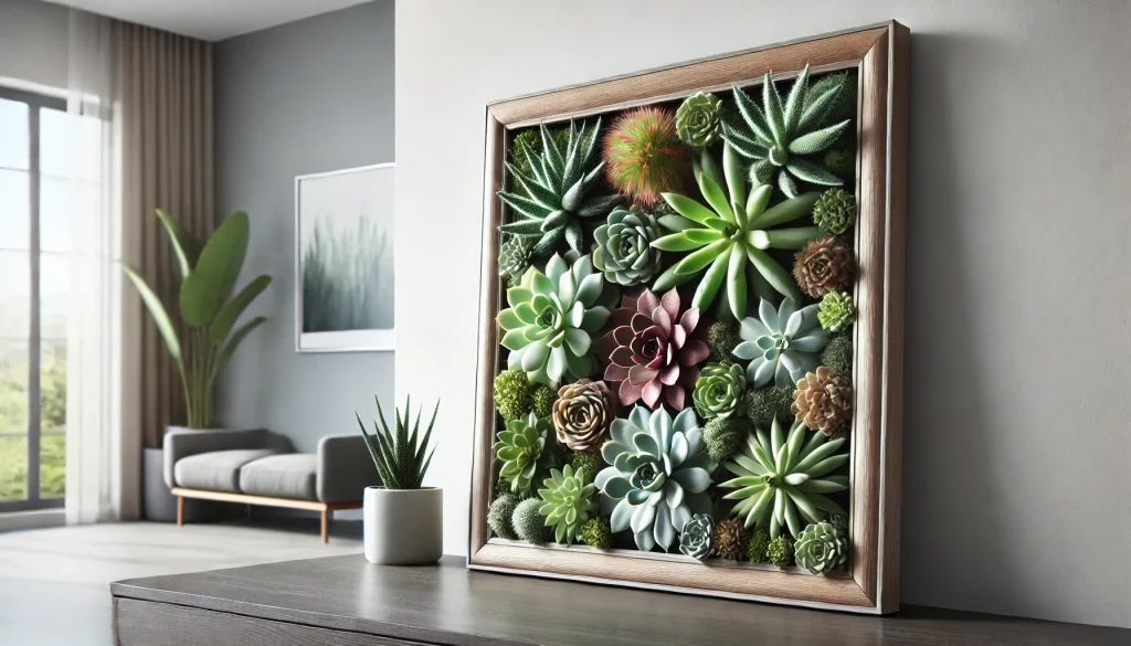 Vertical Succulent Gardens: 15 Easy Succulent DIY Ideas - Stay Green Garden